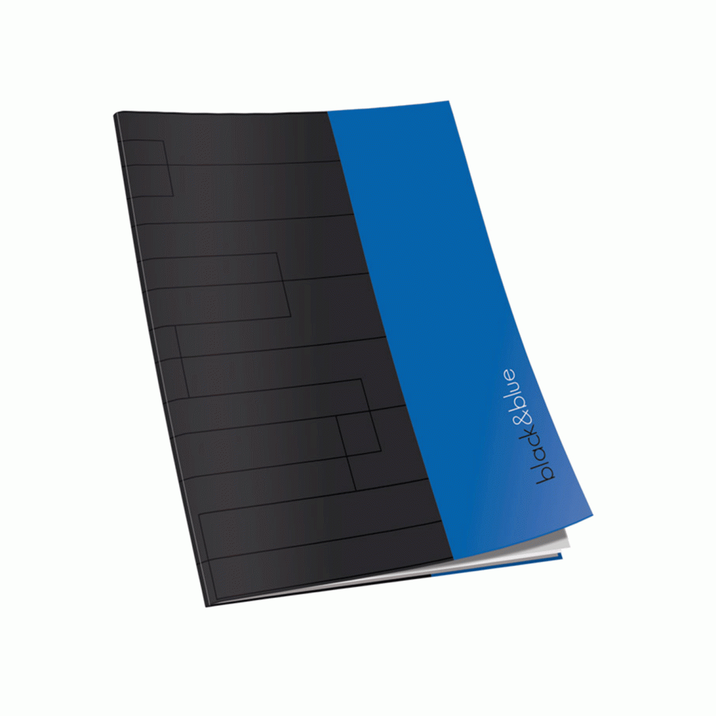 Bilježnica A4 Meki uvez Geometrija Bez crta Connect Mat+Lak