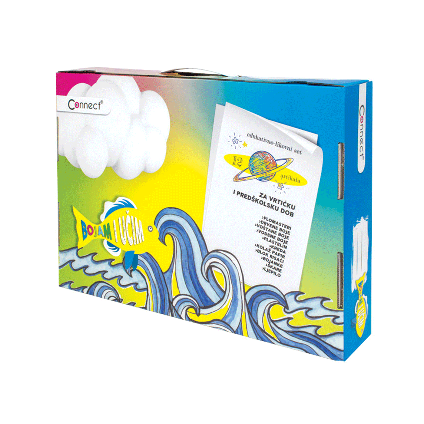 Kutija kreativna Bojam i učim za predškolsku dob Connect