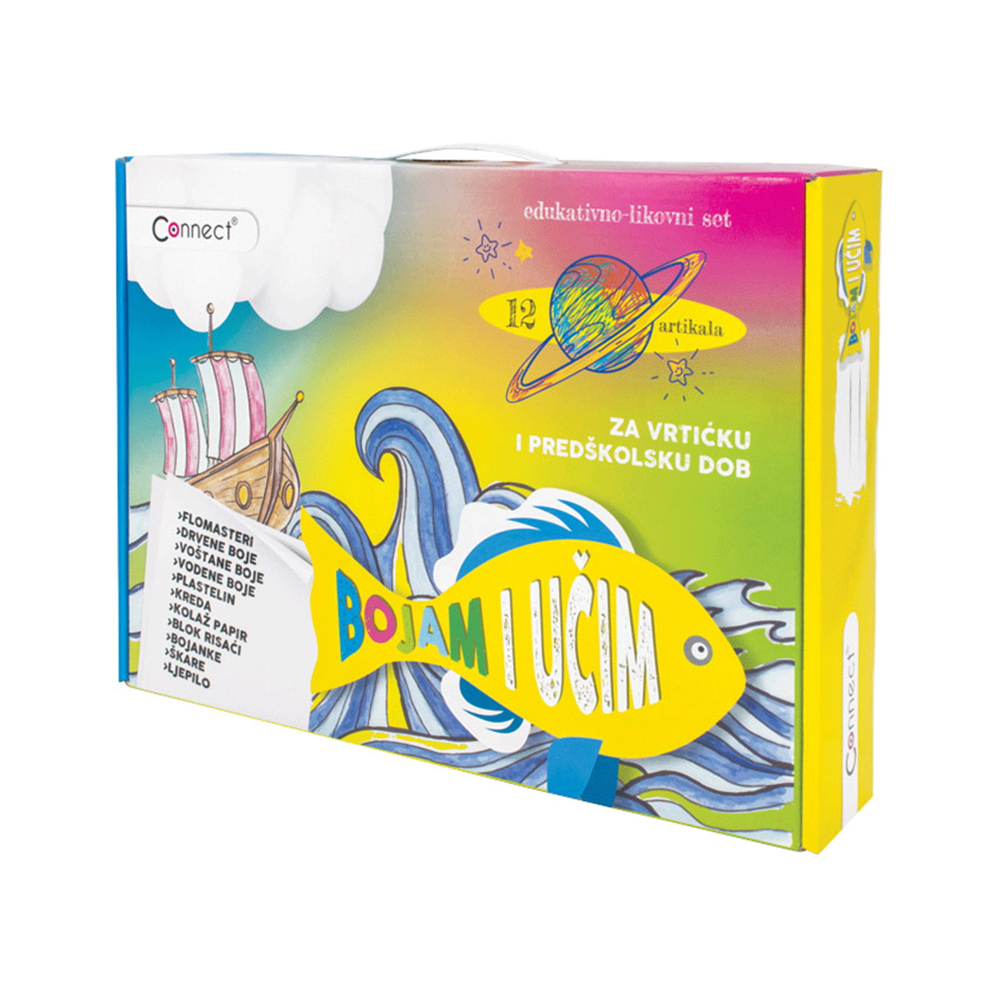 Kutija kreativna Bojam i učim za predškolsku dob Connect